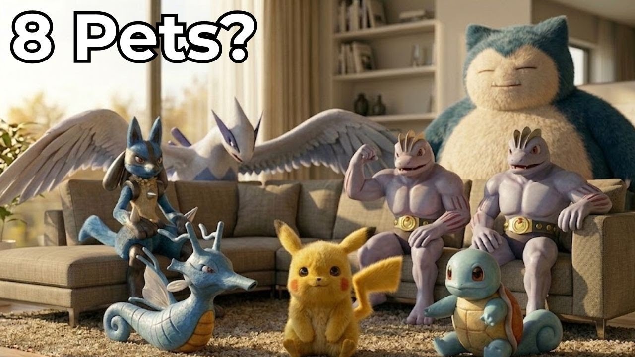 I Simulated 8 Pokémon in Real Life | … Darkrai Arrived at My Home