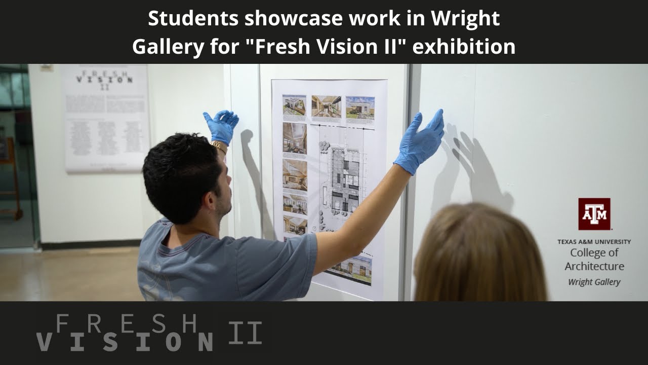 Students showcase work in Wright Gallery for 