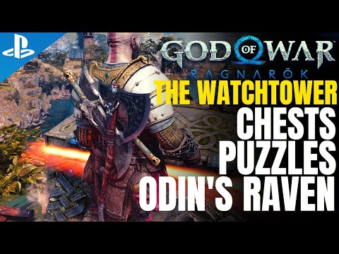 The Watchtower Collectibles, Chests, Odin's Raven and Undiscovered Location | God of War Rangnarok