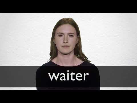 WAITER definition and meaning | Collins English Dictionary