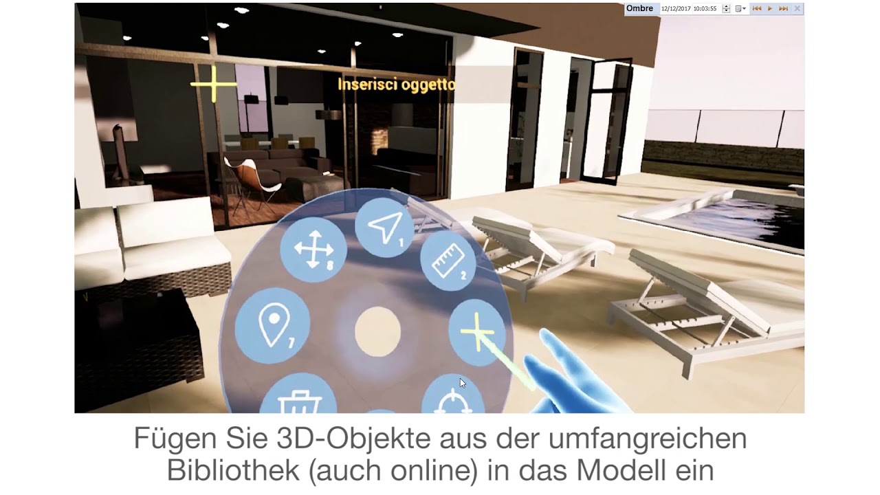 Virtual-Reality-Software für Architektur und Design - Edificius+VRiBIM - Acca software