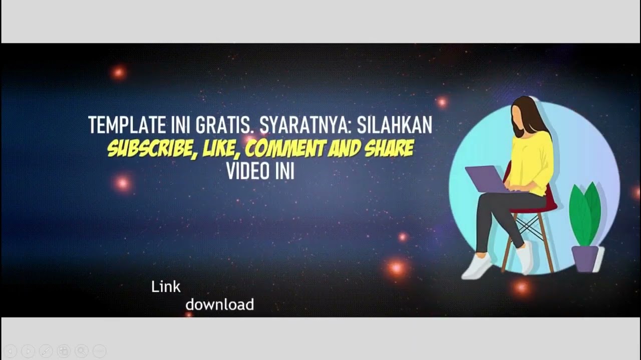 Template PowerPoint Bergerak Gratis | Animasi Background PPT