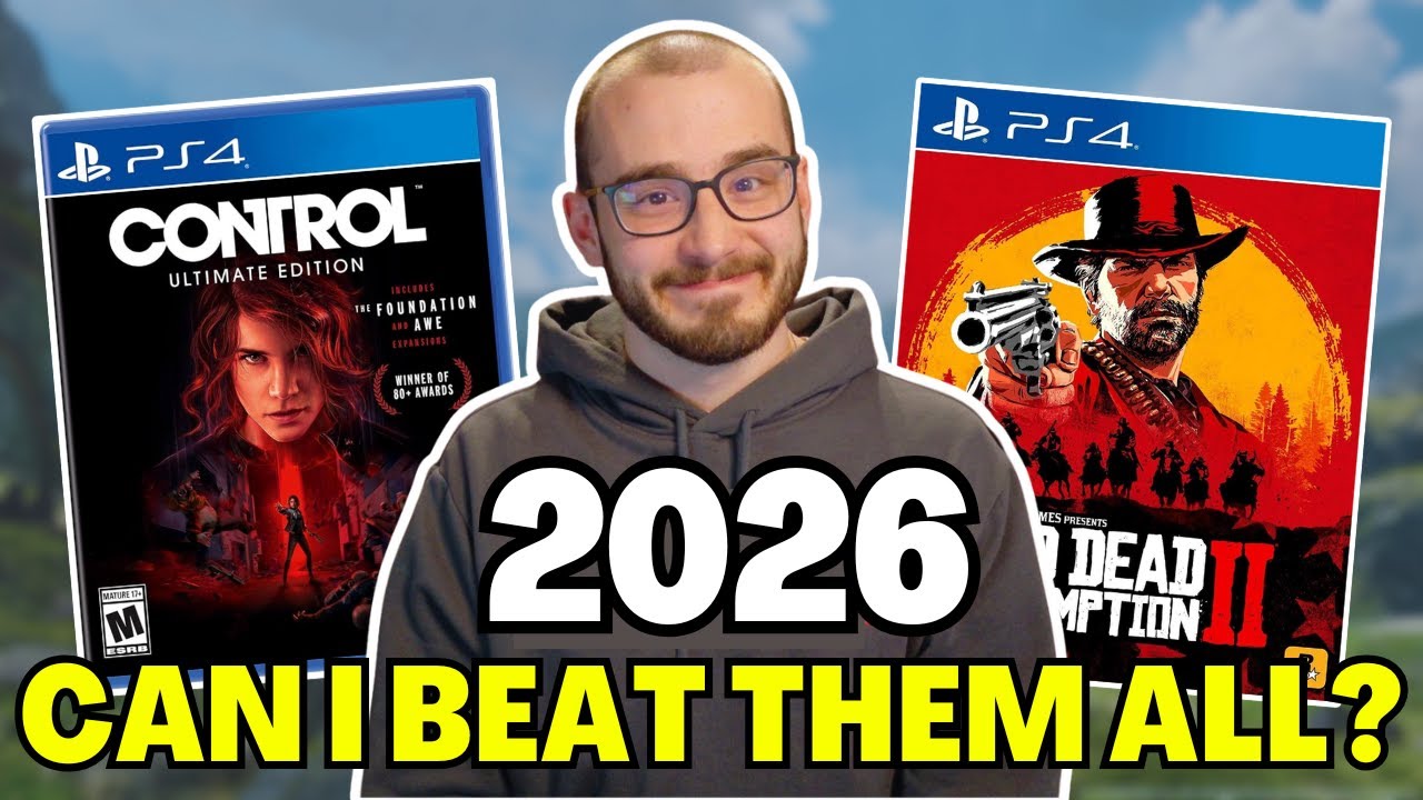 My Gaming Backlog Goals for 2026