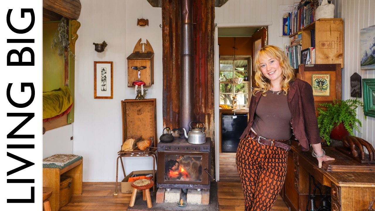 She Lives Alone in a Remote Wilderness Cabin