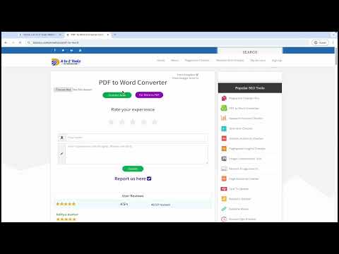How to Convert PDF to Word for Free 2024