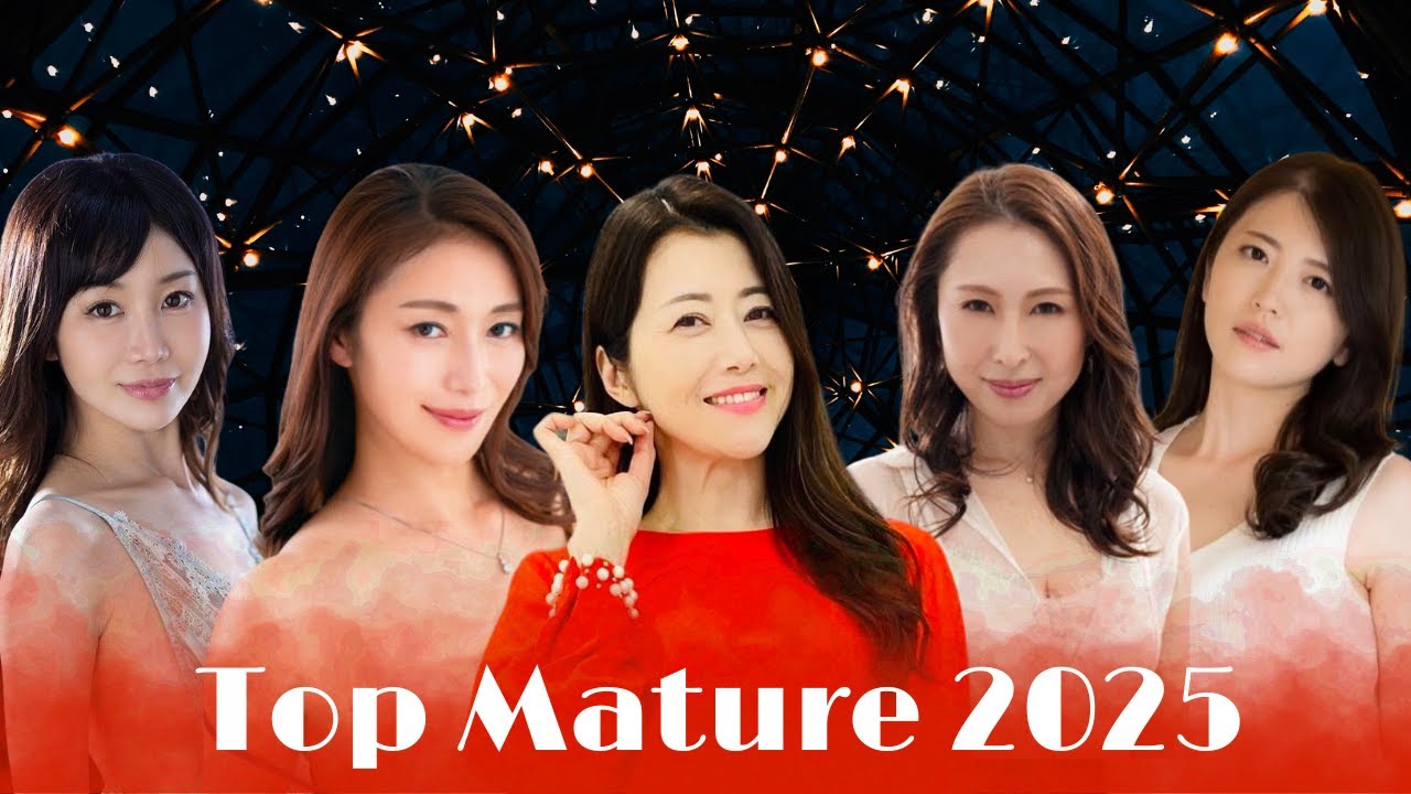 Top Mature Japanese ΔV Actresses 2025 | Episode 1