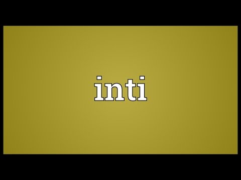 Inti Meaning