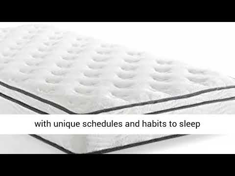 Overview | Modway Jenna 8” Narrow Twin Innerspring Mattress - Top Quality Quilted Pillow