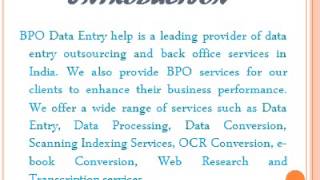 Offshore India Data Entry Reviews | View Portfolios | DesignRush