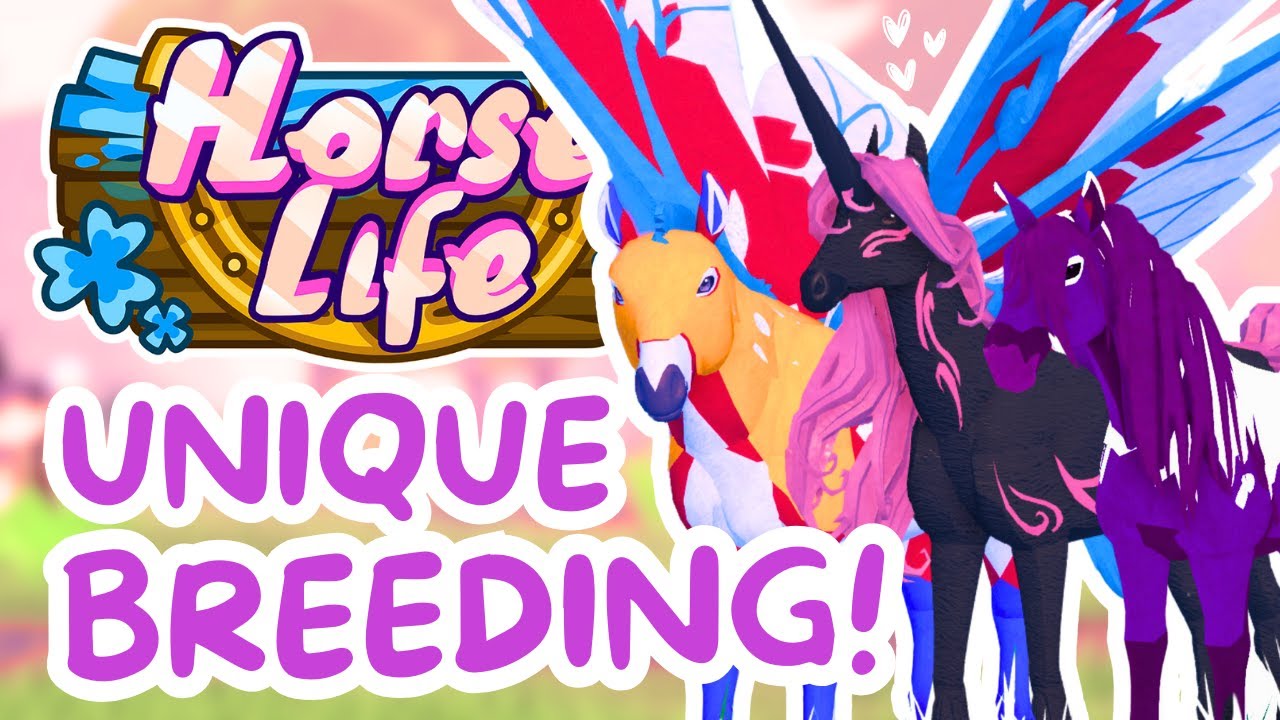 Breeding UNIQUE Coat Colors! 🌟 Horse Life 🌟 Roblox Horse Game
