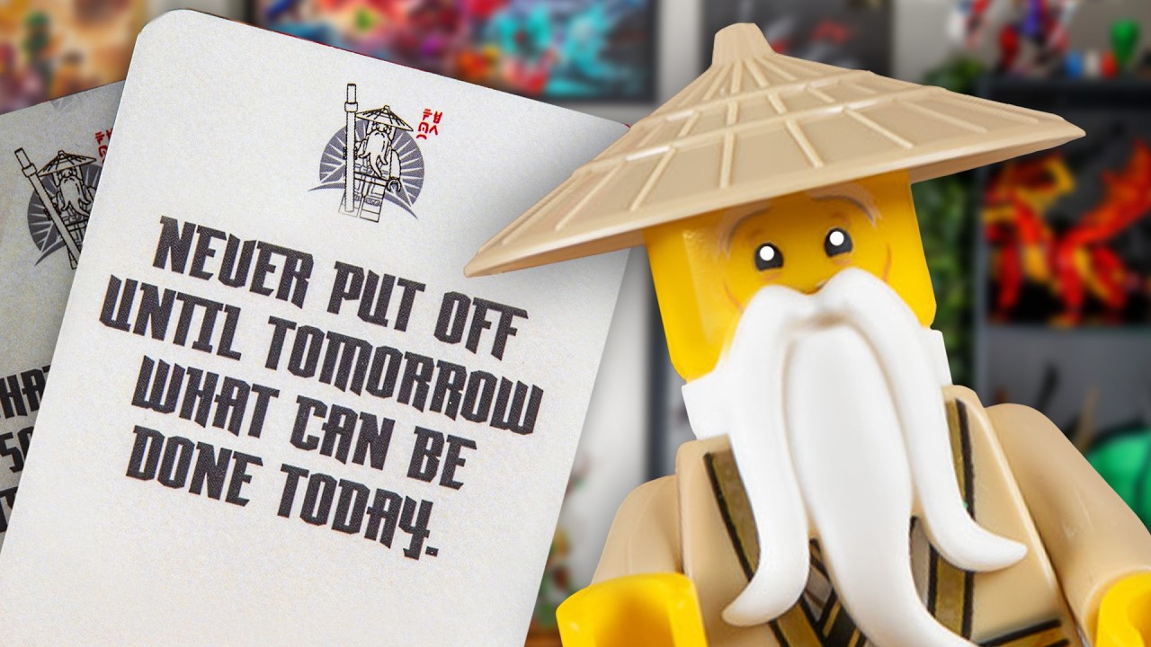Wise Words from LEGO Ninjago 