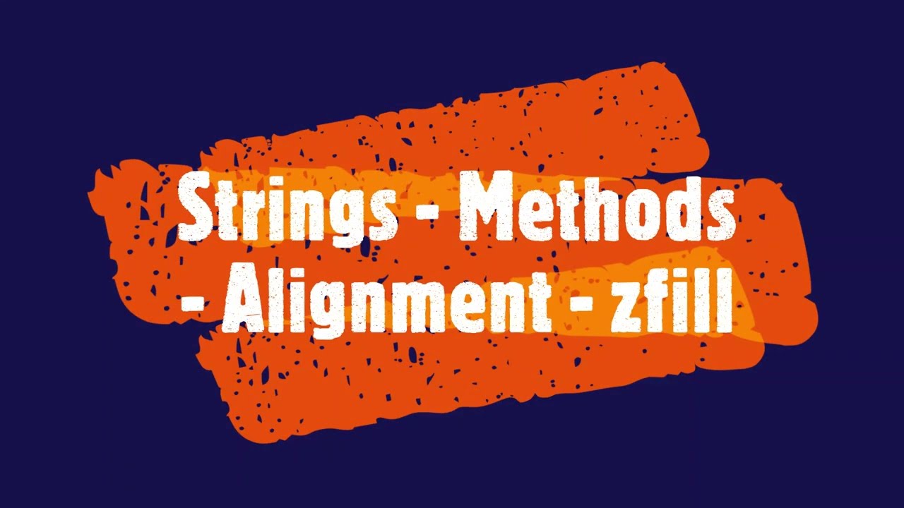 PYTHON - Strings - Methods - Alignment - zfill #PythonTips #viral