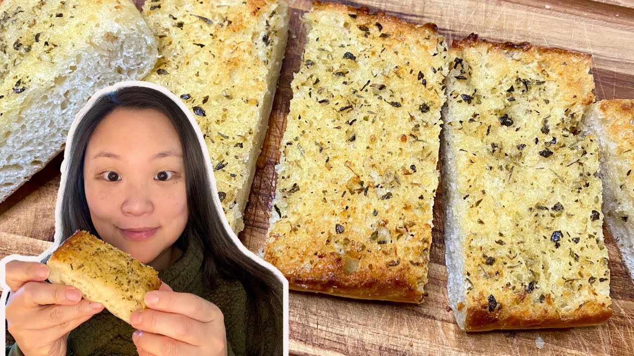 Homemade Garlic Bread From Scratch