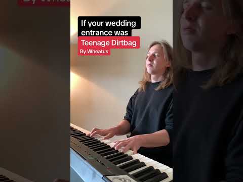 this song on piano really packs some feels #teenagedirtbag #wheatus #weddingentrance #shorts