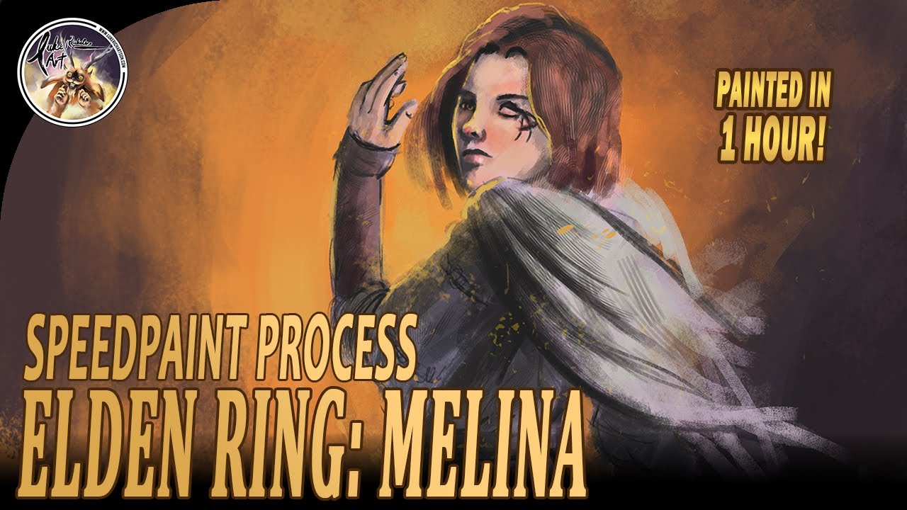 Speed Paint - Elden Ring - Melina
