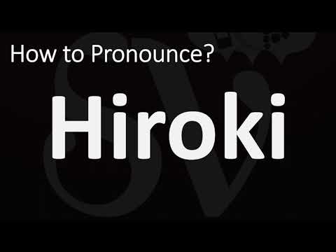 How to Pronounce Hiroki? (CORRECTLY)