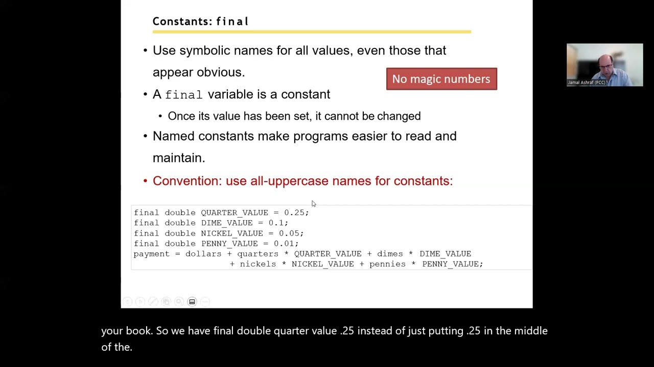 Big Java Chapter 4 – Fundamental Data Types - Part 1 Numbers
