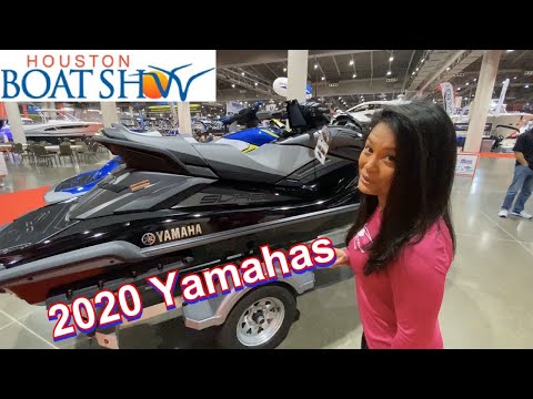2020 Yamaha Waverunners - Houston Boat Show (part 2) #FXSVHO #YAMAHAGP1800 #JetSki