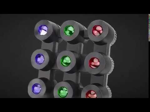 MS-MTX9FC 9X40W RGBW led matrix light