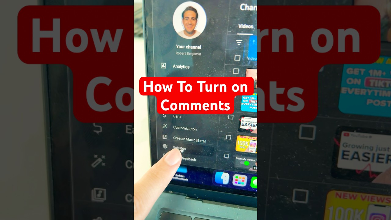 How To Turn on Comments on YouTube (2025 Update) #shorts