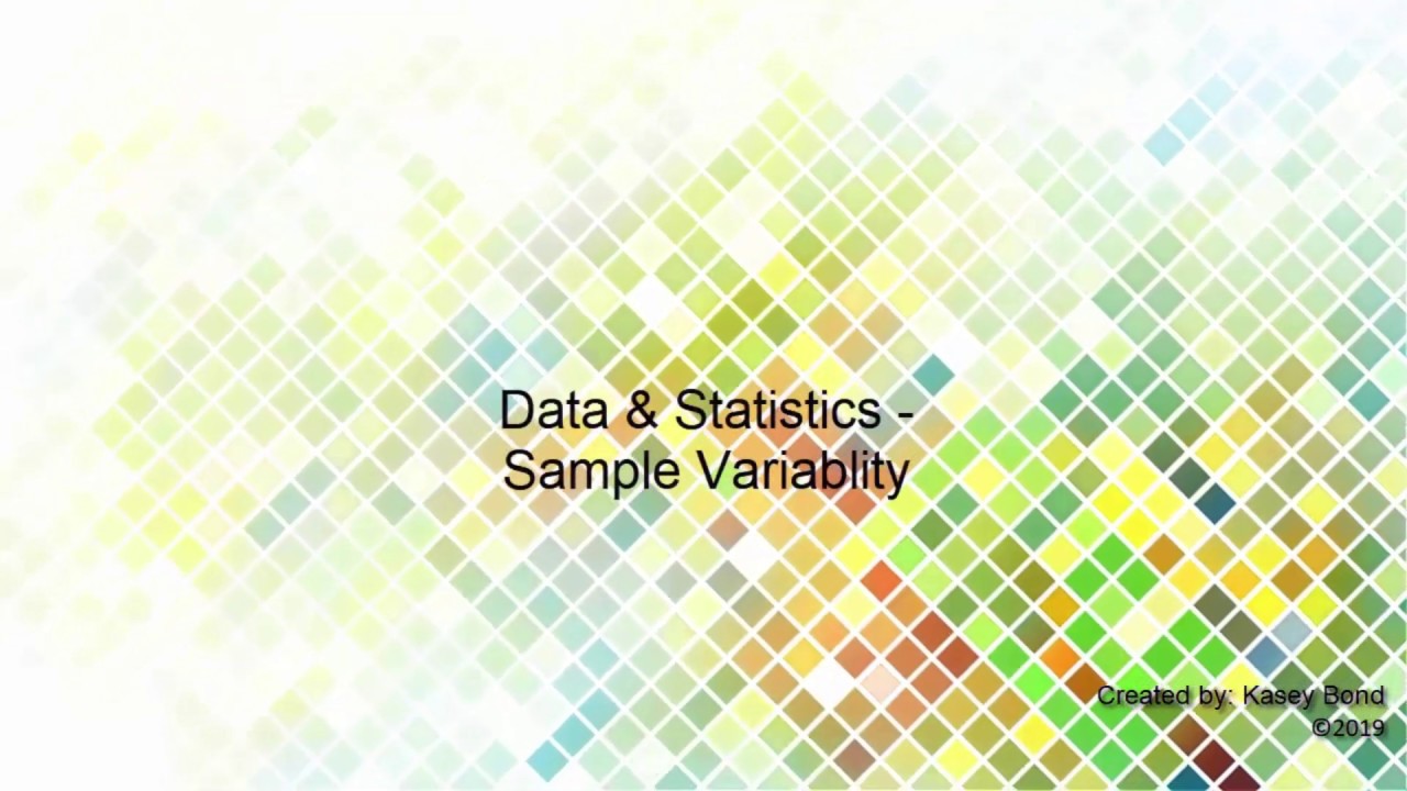 DS - Sample Variability