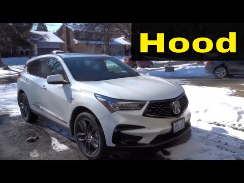 How To Open The Hood On An Acura RDX-Easy Tutorial