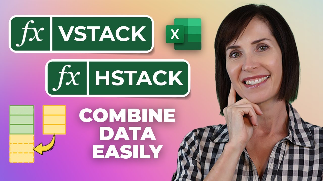 Combine Data From Multiple Excel Sheets Fast (VSTACK & HSTACK)