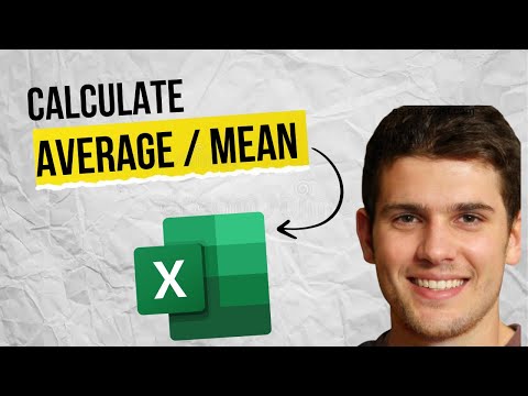How to Calculate Average (Mean) in Excel 2025 (Quick & Easy Guide)