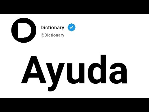 Ayuda Meaning In English