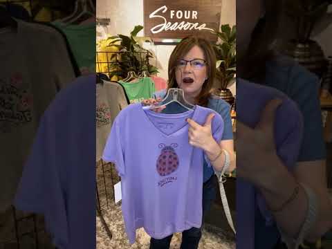 Life is Good NEW arrivals in women's t-shirts at Four Seasons