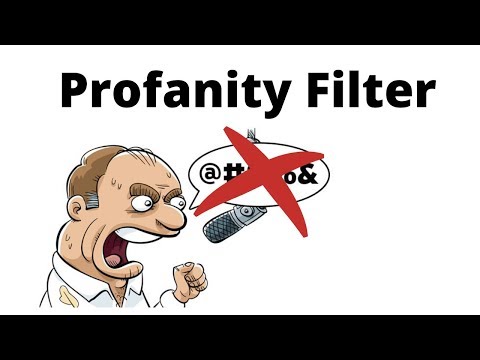 Profanity filter using python [Recognizing offensive and cuss words]
