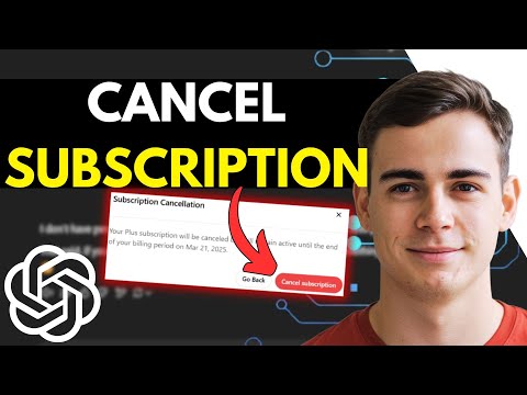 How to Cancel ChatGPT Plus Subscription in Under 60 Seconds! (2025) - Tutorial