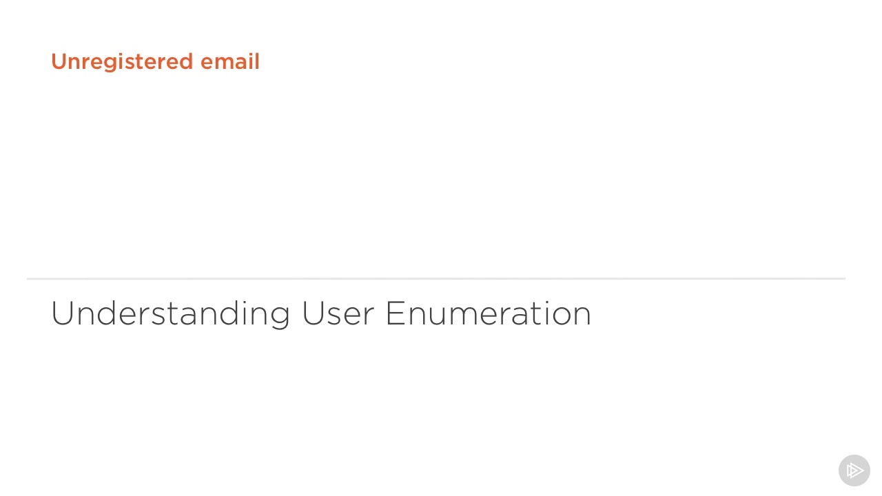 Understanding User Enumeration