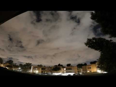 Night Clouds - Time lapse (Scottsdale, Arizona)