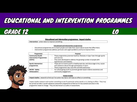 Personal Mission Statement | Grade 12 LO