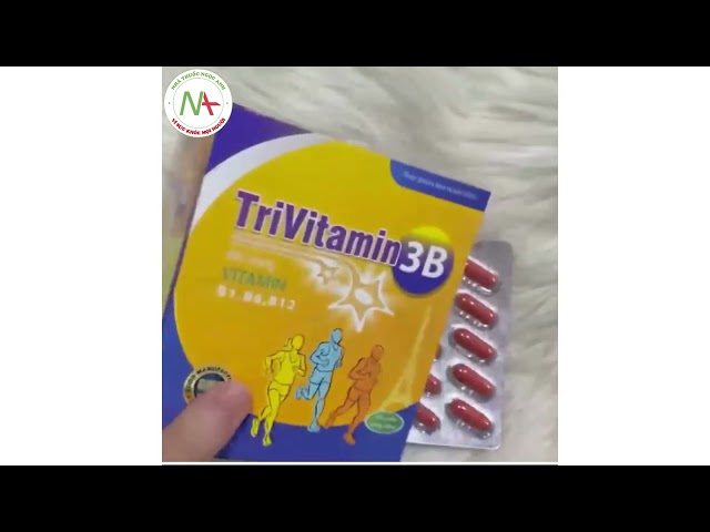 Thuốc Trivitamin 3B Đại Uy có tác dụng gì, giá bao nhiêu, mua ở đâu
