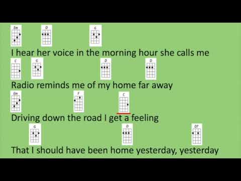 Take Me Home, Country Roads Ukulele Play-Along