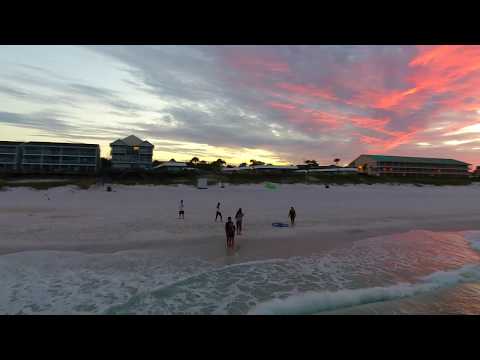 Gulf of Mexico Drone Sunrise 4K