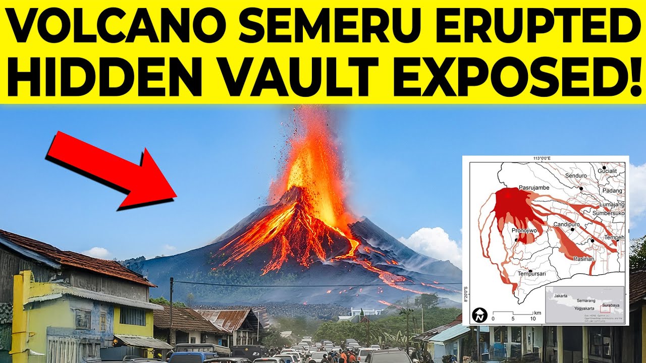 Volcano Semeru ERUPTION REVEALED a Fault No One Knew Existed — Could This Trigger a MEGA ERUPTION?