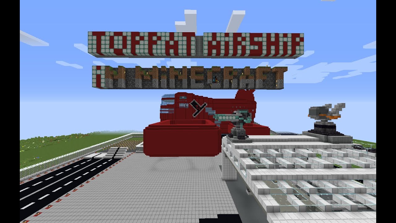 Toppat Airship in Minecraft