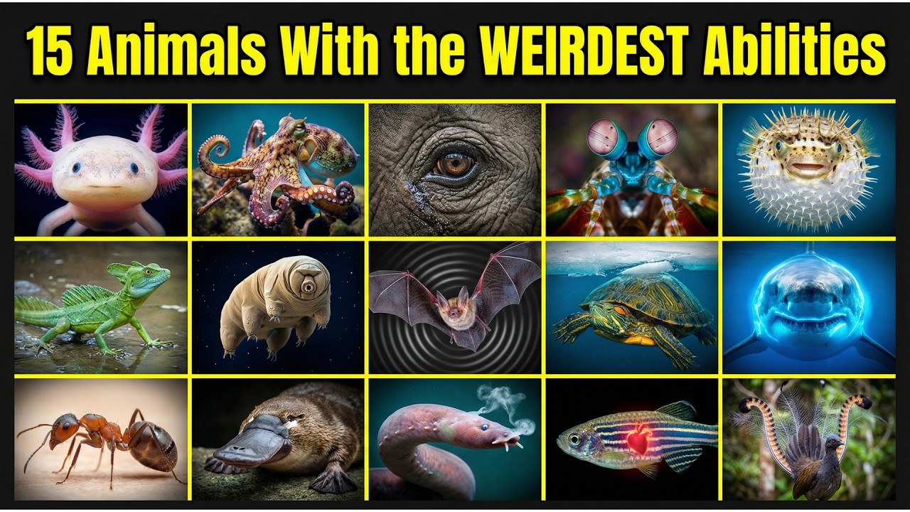 15 Animals With the Weirdest Abilities