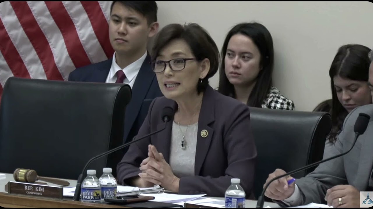 Rep. Young Kim Delivers Opening Statement on Leveraging U.S. Business ...