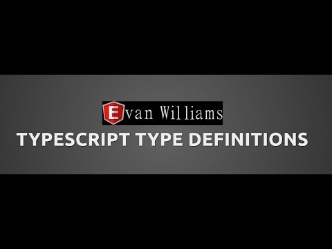 Typescript Type Definitions