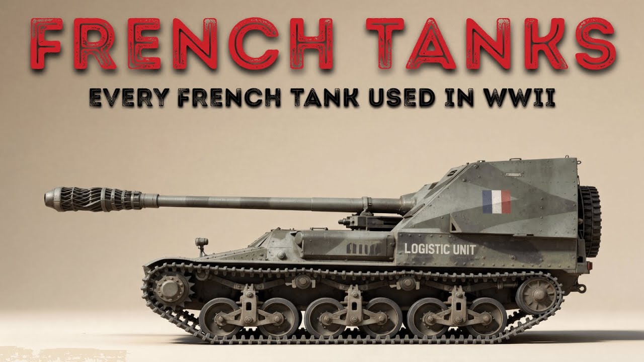 Every French Tank in WWII - From FT-17 to B1 bis