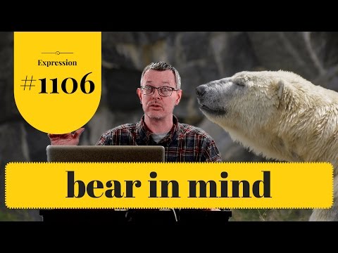 Learn English: Daily Easy English 1106: Bear in mind