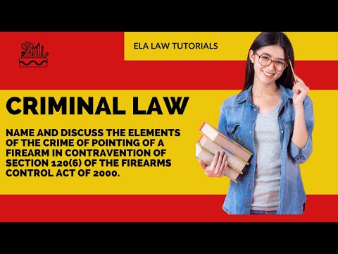 pointing of a firearm in contravention of section 120(6) of the Firearms Control Act of 2000.