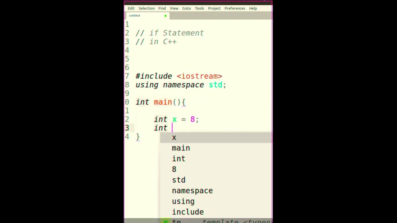 if Statement in C++ | Coding Practice #shorts #alinionuttoader