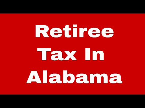 How Much Tax Retirees Pay in Alabama (2023)