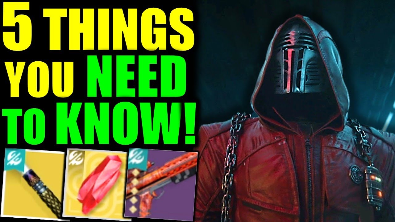 The 5 Things you NEED TO KNOW about Destiny 2: Renegades!