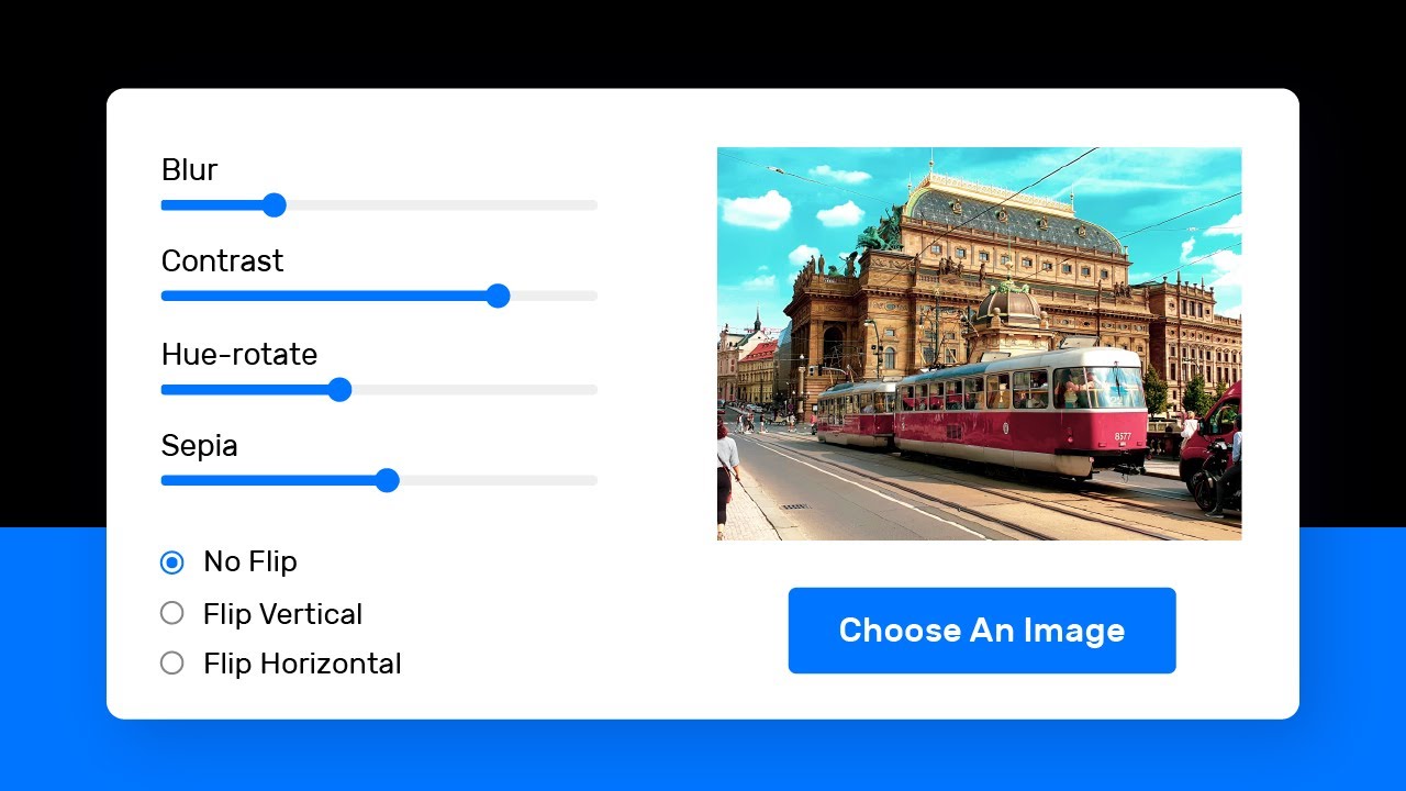 Basic Image Editor | Step By Step Javascript Project